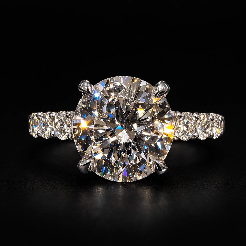 3ct Solitaire Diamond Ring